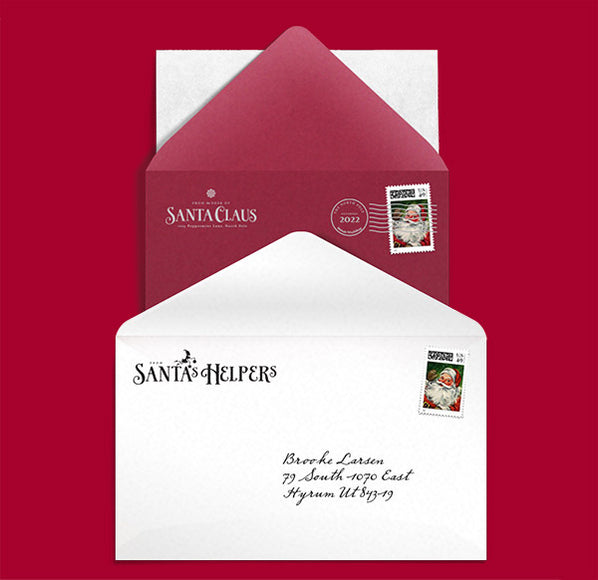 Santa's Red Letter | What if Santa Wrote Back | The Original Letter ...
