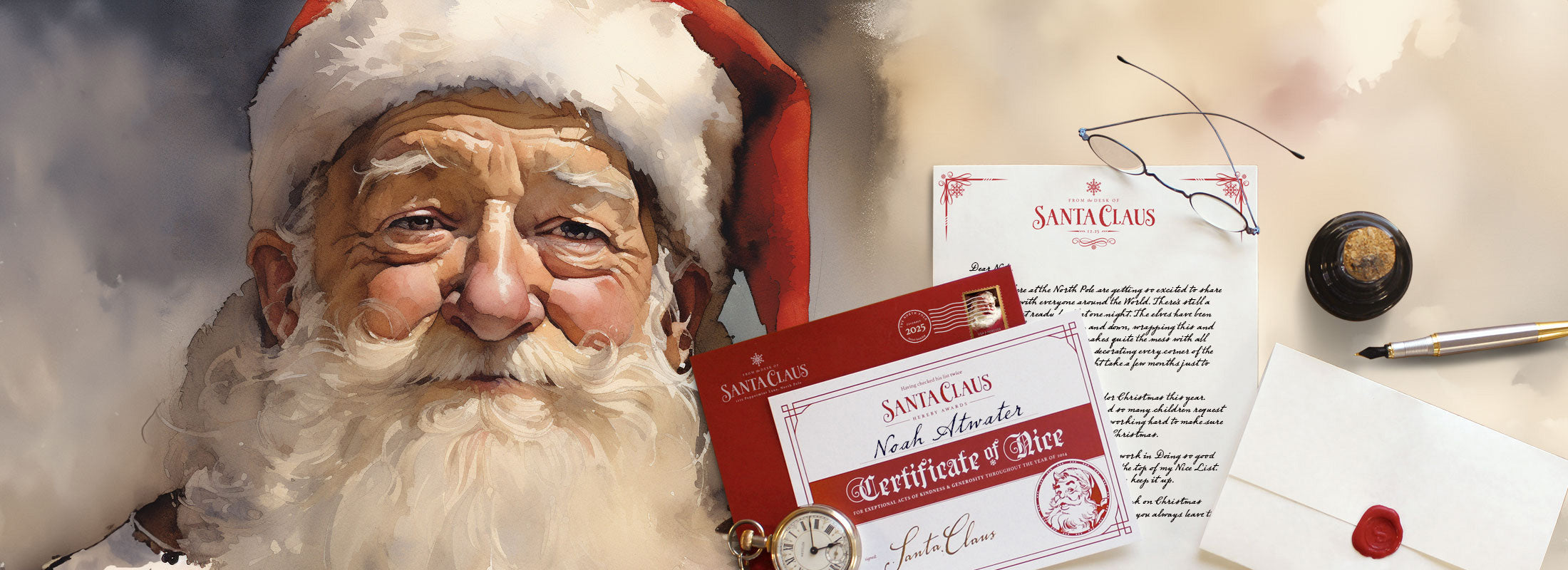 Santa's Red Letter | What if Santa Wrote Back | The Original Letter ...